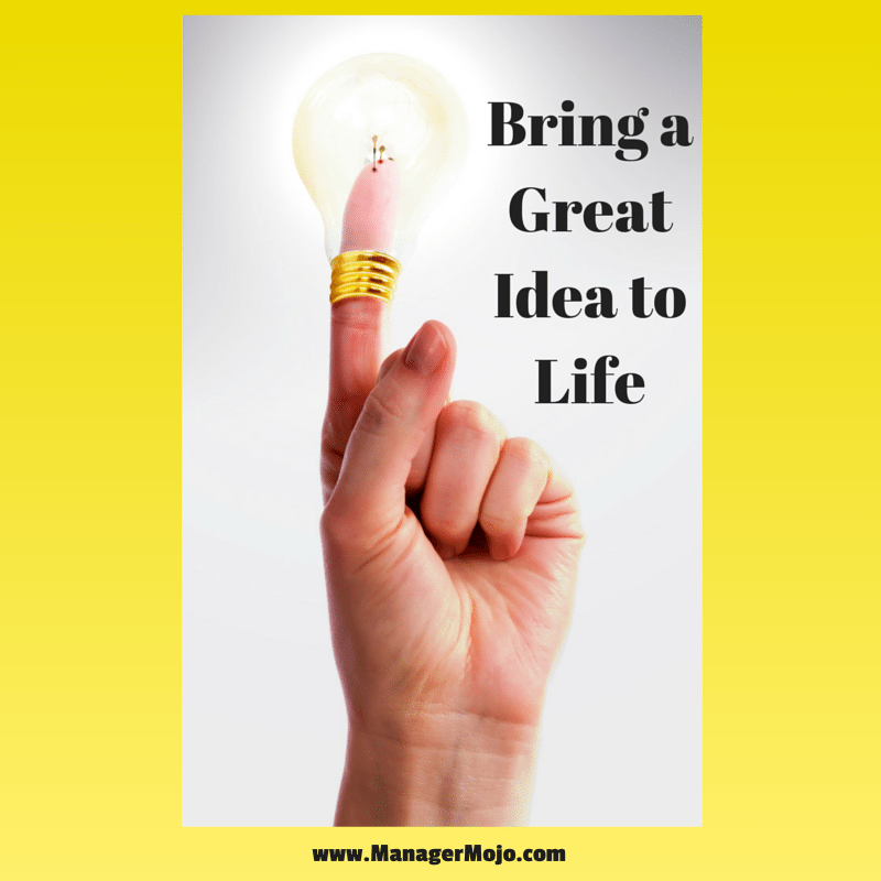 Idea to Life - Manager Mojo